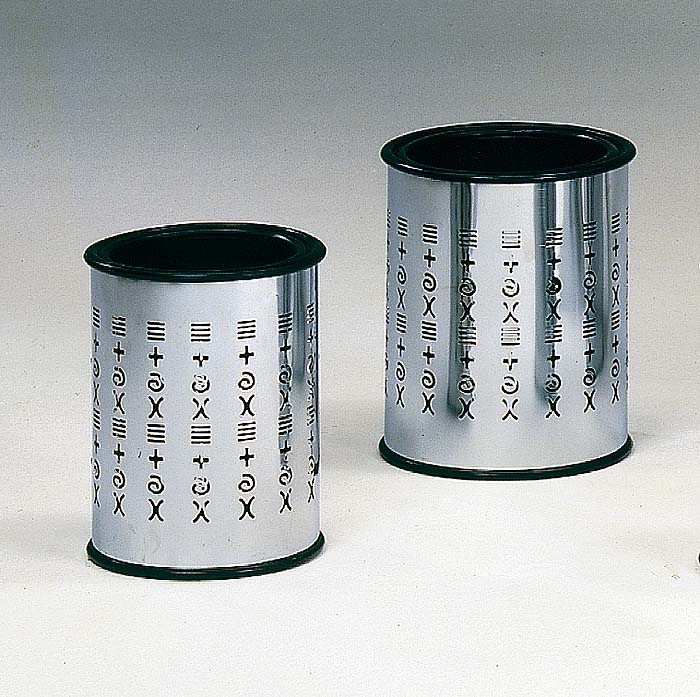 Chrome Egyptian Pot Large - Flower Stands and Pots