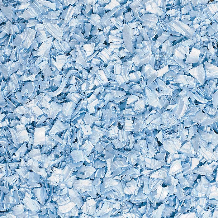 Light Blue Flakes 315mm 1L - Decorative Display Materials